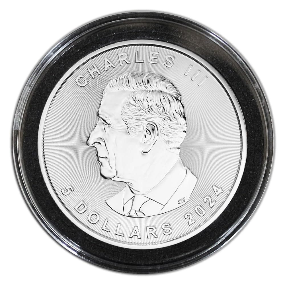 2024 1 oz Canadian Maple Leaf (BU) with LED Lit Presentation Box and C